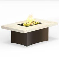 Oriflamme Stone Series Rectangle Gas Fire Table – All Backyard Fun