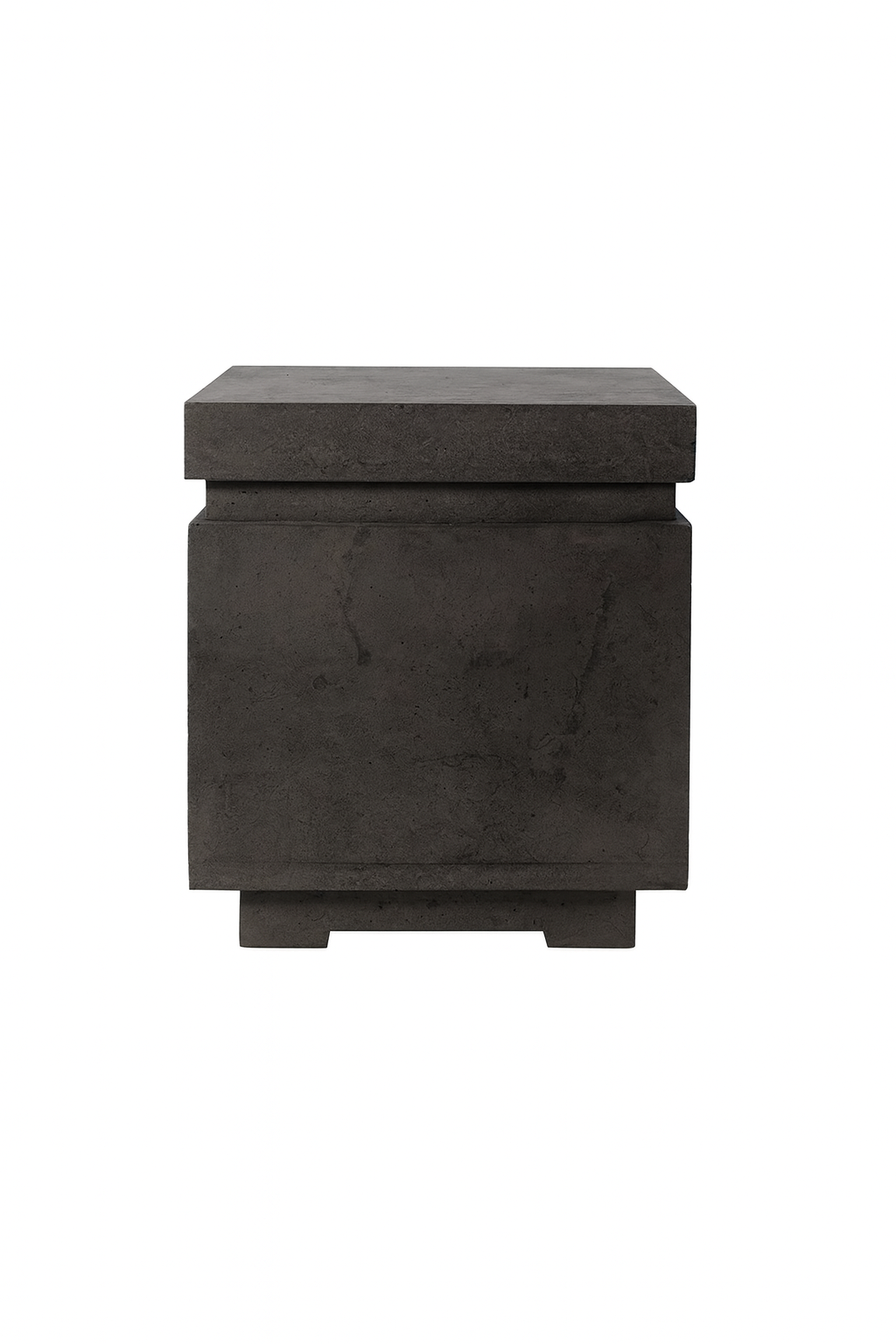 Square Concrete Propane Tank Enclosure | Outdoor Side Table – All ...