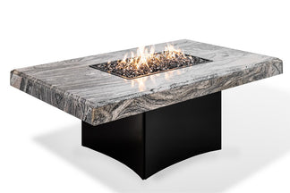 Oriflamme Mediterranean Rectangle Gas Fire Table – All Backyard Fun