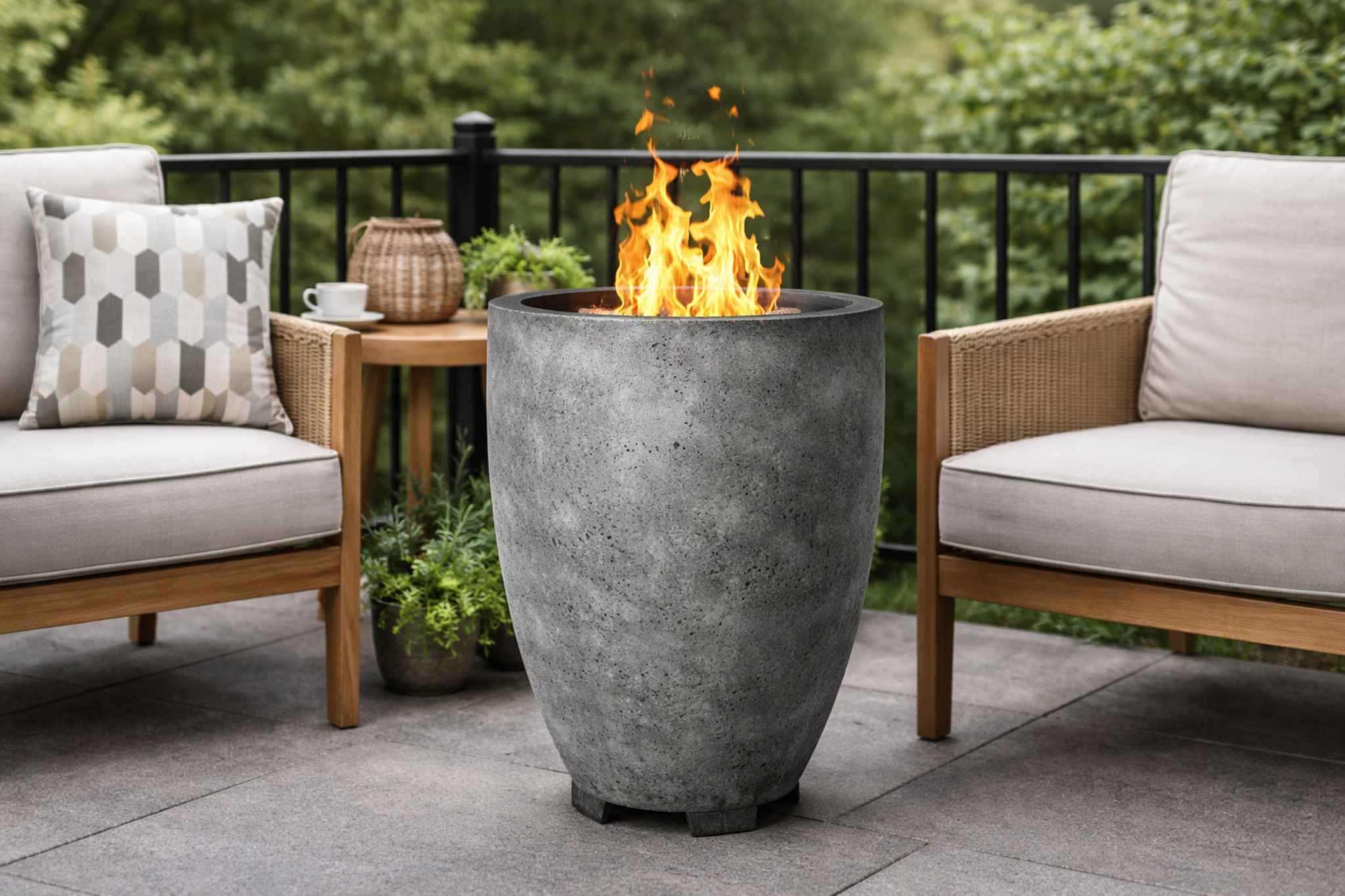 Studio Pot 2 Concrete Fire Pit – All Backyard Fun